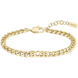 BOSS Damen BOSS Armband &raquo;KASSY FOR HER&laquo; gold 18cm, Edelstahl