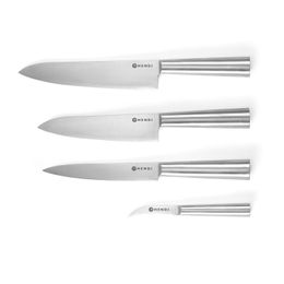 ich-zapfe K&uuml;chenmesser Set, Messerset - 4-teilig, Inklusive Kochmesser, Tranchiermesser und Sch&auml;ler