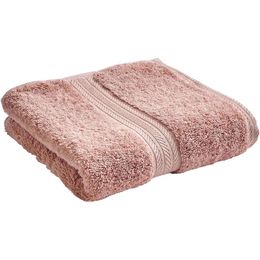Christy Handt&uuml;cher &raquo;RENAISSANCE&laquo; Premium-Handtuch in Luxusqualit&auml;t, 675g/m&sup2;, 50x100cm, 2er Set rosa Walkfrottier, Obermaterial: 100% Baumwolle B/L: 50cmx100cm