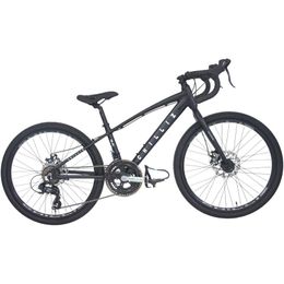 CHILLIZ Jugendfahrrad &raquo;GL.10&laquo; 14 Gang Shimano Tourney Schaltwerk Kettenschaltung 31cm, 24 Zoll (60,96cm) hinten: 24 Zoll (60,96cm) Jugendfahrrad