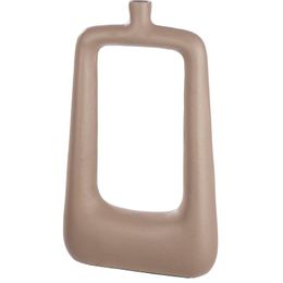 Casablanca by Gilde Tischvase &raquo;Helena, Dekovase&laquo; Vase aus Aluminium, in rechteckiger Form, H&ouml;he ca. 41,5 cm beige Aluminium B/H/T: 25cm x 41,5cm x 7cm