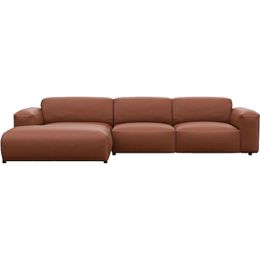 FLEXLUX Ecksofa &raquo;Lucera bequem und komfortabel durch hochwertigen Sitzaufbau, L-Form&laquo; modern & anschmiegsam, Kaltschaum, Stahl-Wellenunterfederung 