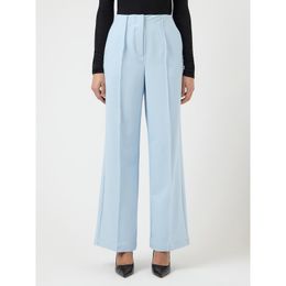 Y.A.S Damen Anzughose &raquo;YASREEMAJ HW PANT NOOS&laquo; Regular Fit, Materialmix mit Stretch blau 42, N-Gr
