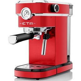 2THETA eta Espressomaschine &raquo;STORIO ETA618190030&laquo; Siebtr&auml;ger 1350W, max. 20 bar, Thermoblock rot Einheitsgr&ouml;&szlig;e Espressomaschine