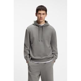 Hugo Herren Hugo Kapuzensweatshirt &raquo;Dapo&laquo;, Kapuze mit Kordelzug, Relaxed Fit, Hugo Logo M
