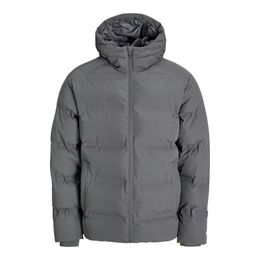 Jack & Jones Jack & Jones Herren Steppjacke &raquo;JJESOHO PUFFER HOOD SN&laquo; mit Kapuze grau XXL
