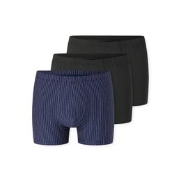 Schiesser Herren Boxer &raquo;95/5 Essentials&laquo; mit softem, tonalem Komfortbund schwarz 9