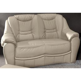 Sit & More sit&more 2-Sitzer &raquo;Benson&laquo; beige Luxus-Kunstleder;Primabelle -Microfaser;NaturLeder (in Sitz und R&uuml;cken, Korpus in passendem Kunstleder);Luxus-