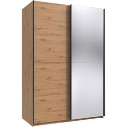 wimex Kleiderschrank &raquo;Mugano, B/T/H 135 oder 180/65/198cm, Made in Germany&laquo; w&auml;hle Deine Ausstattung: Basic oder Premium!, 2 Schwebet&uuml;ren mit oder ohne 