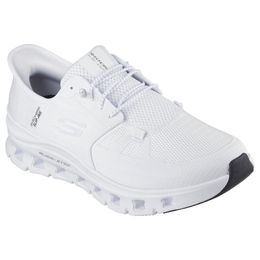 Skechers Herren Slip-On Sneaker &raquo;GLIDE-STEP PRO&laquo; Laufschuh, Trainingsschuh mit flexibler Traktionslaufsohle wei&szlig; 45