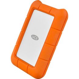 LaCie externe HDD-Festplatte &raquo;Rugged USB-C&laquo; 4 TB Anschluss USB 3.0 USB-C orange Widerstandsf&auml;hig gegen Herunterfallen, Schl&auml;ge und Wasser f&uuml;r den 