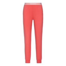 Hugo Underwear Damen HUGO Underwear Homewearhose &raquo;SPORTY LOGO_PANTS&laquo; mit Markenlabel rot L, N-Gr