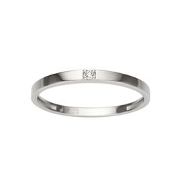 Firetti Damen Diamantring &raquo;Schmuck Geschenk Gold 333 Damenring Verlobungsring Goldring Solit&auml;r&laquo; mit Brillant silber 16, P2 = erkennbare Einschl&uuml;sse, 
