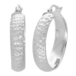 Firetti Damen Paar Creolen &raquo;Schmuck Geschenk Silber 925 Ohrschmuck Ohrringe&laquo; silber Silber 925 (Sterlingsilber)