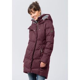 Ragwear Damen Funktionsparka &raquo;PAVLA O&laquo; mit Kapuze Wind- und Atmungsaktive Kapuzenjacke rot XL (42)