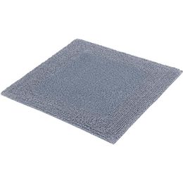 Kleine Wolke Badematte &raquo;Cotone, Badvorleger, Badezimmer Teppich&laquo; H&ouml;he 17 mm beidseitig nutzbar fu&szlig;bodenheizungsgeeignet Badteppich, Uni Farben, reine Baumwolle, 