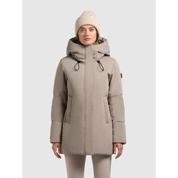 Khujo Damen Khujo Steppjacke &raquo;ALLAP&laquo; aus Baumwolle, Polyester und Nylon, bequeme Passform XL (42)