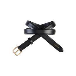 Calvin Klein Damen Lederg&uuml;rtel &raquo;ESSENTIAL BUCKLE 20MM&laquo; Regular fit und gr&ouml;&szlig;enverstellbar 105