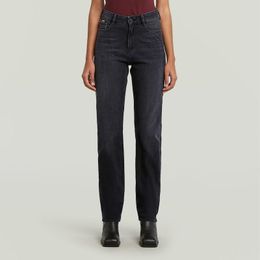 G-Star Raw G-Star Damen G-STAR Straight-Jeans &raquo;Iggie Wmn&laquo; Mid Rise schwarz 32, L&auml;nge 32