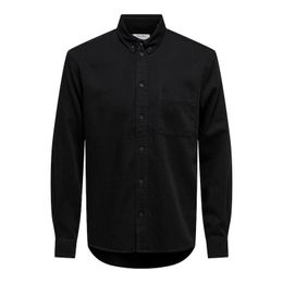 Only & Sons Only & Sons Herren ONLY & SONS Jeanshemd &raquo;ONSORSON REGULAR YFM DNM SHIRT NOOS&laquo; Baumwolle, normal geschnitten schwarz S, N-Gr