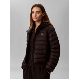 Calvin Klein Jeans Damen Steppjacke &raquo;ULW SHORT CK PACKABLE PUFFER JAC&laquo; mit Kapuze in kurzer Passform S