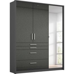 Rauch Dreht&uuml;renschrank &raquo;Kleiderschrank Schrank Garderobe Garderobenschrank HOMBURG&laquo; inkl. Passepartout, oberer Schubkasten mit Einteilung MADE IN 