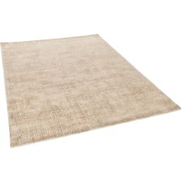 Tom Tailor HOME Teppich &raquo;Groove&laquo; rechteckig 15 mm H&ouml;he modernes Design, edles Farbspiel, ideal im Wohnzimmer & Schlafzimmer braun Viskose, Wolle B : 