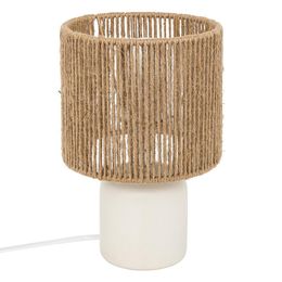 Atmosphera Createur d&acute;interieur Tischlampe, Wei&szlig;, Keramik, 16x24x16 cm, Lampen & Leuchten, Innenbeleuchtung, Tischlampen, Tischlampen