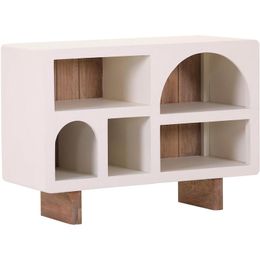GUTMANN FACTORY Sideboard Kommode, Breite 120 cm wei&szlig; B/H/T: 120cm x 75cm x 35cm, Mango