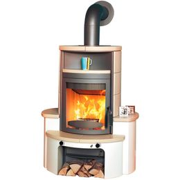 Hark Kaminofen &raquo;&raquo;Avenso GT ECOplus&laquo;&laquo; creme wei&szlig; Geeignete Brennstoffe: Holz, Braunkohlebriketts und Steinkohle Nuss 3