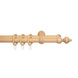 GOOD LIFE Gardinenstange &raquo;Trend&laquo; &Oslash; 28 mm 2 l&auml;ufig-l&auml;ufig Fixma&szlig; braun B/L: 120cm &Oslash; 28mm, 2 l&auml;ufig