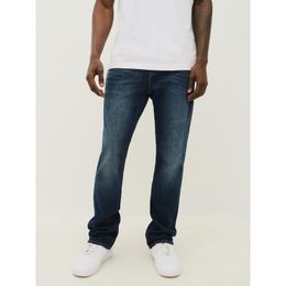 True Religion Herren Straight-Jeans &raquo;RICKY SN FLAP&laquo; Baumwollmischung, straight fit 38, L&auml;nge 34