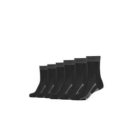 Mustang Damen Mustang Socken 6 Paar tlg. mit verst&auml;rktem Fersen- und Zehenbereich 39-42
