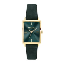 Tamaris Damen Quarzuhr &raquo;Tiny Leather&laquo; Armbanduhr, Damenuhr, Lederarmband, analog Einheitsgr&ouml;&szlig;e