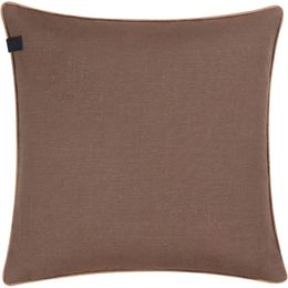Sch&ouml;ner Wohnen Kollektion SCH&Ouml;NER WOHNEN-Kollektion Dekokissen &raquo;Soft&laquo; 45x45 cm braun Baumwolle, Polyester B/L: 45cm x 45cm, 1 Stk.