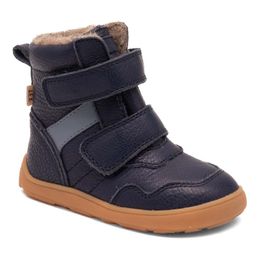 bisgaard Kinder Barfu&szlig;schuh &raquo;thorsten tex&laquo; Winterboots mit Lammwolle, Gr&ouml;&szlig;enschablone zum Download blau 27