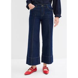bonprix Damen bonprix 7/8-Jeans lockere Passform, verk&uuml;rztes Bein, mit Elasthan-Anteil, aus Baumwolle 46, N-Gr