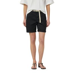 s.Oliver Damen s.Oliver Bermudas inkl. geflochtenem G&uuml;rtel, Baumwollstretch schwarz 44, N-Gr