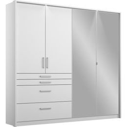 Rauch Dreht&uuml;renschrank &raquo;Kleiderschrank Schrank Garderobe Garderobenschrank HOMBURG&laquo; inkl. Passepartout, oberer Schubkasten mit Einteilung MADE IN 
