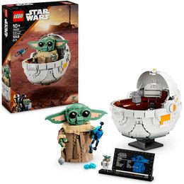 Lego Konstruktionsspielsteine &raquo;Grogu in seiner Repulsorwiege (75403), Lego Star Wars&laquo; Made in Europe bunt Einheitsgr&ouml;&szlig;e Konstruktionsspielsteine
