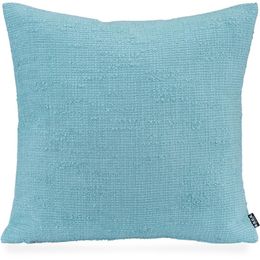 HOCK Dekokissen &raquo;Marcal&laquo; blau Obermaterial: 100% Polypropylen. F&uuml;llung: 100% Polyester B/L: 50cm x 50cm, 1 Stk.