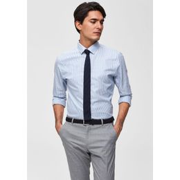 Selected Herren Selected Langarmhemd &raquo;SLHSLIMNEW-MARK SHIRT LS NOOS&laquo; blau XXL, N-Gr