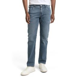Tom Tailor Denim Herren Tom Tailor Denim Straight-Jeans im klassischen 5-Pocket-Design blau 30, L&auml;nge 32
