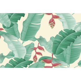 Livingwalls living walls Fototapete &raquo;ARTist Heliconia&laquo; Vlies, Wand, Schr&auml;ge bunt Vlies B/L: 4m x 2,7m