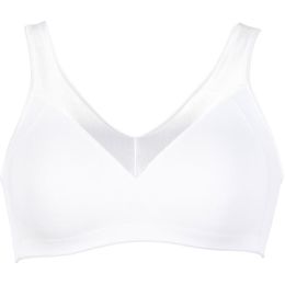 Naturana Damen Minimizer-BH &raquo;Minimizer&laquo; 1 Stk. mit Glanzband, Shaping-Effekt, breite Tr&auml;ger, feminin, ohne B&uuml;gel wei&szlig; 90, Cup B