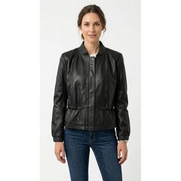 Mauritius Damen Lederjacke &raquo;MWEliz&laquo; mit verstellbarer Taille schwarz XS (34) Trachtenmode
