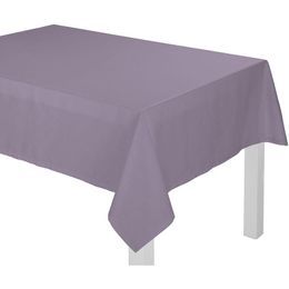 Adam Tischdecke &raquo;Uni Collection Light&laquo; aus 100% Bio-Baumwolle lila Bio-Baumwolle B/L: 80cm x 80cm, 1 Stk., eckig