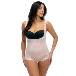 MAGIC BODYFASHION Damen MAGIC BODYFASHION Shaping-Body &raquo;Super Control Body&laquo; verleiht der Brust und dem Po ein dezentes Lifting rosa XL, N-Gr