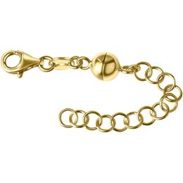 Firetti Kettenverl&auml;ngerung &raquo;Schmuck Geschenk, Verl&auml;ngerung f&uuml;r Halskette, Silber 925&laquo; gold Einheitsgr&ouml;&szlig;e