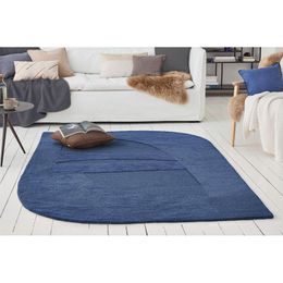 Wecon Home Teppich &raquo;Dodo&laquo; rechteckig 10 mm H&ouml;he Wollteppich, asymmetrisch, hochwertig, handgetuftet, robust, modern Schurwolle B : 200cm 1 Stk., 10mm,